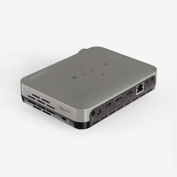 High Brightness Super Short Throw Smart Mini Projector with Clear Spea ...